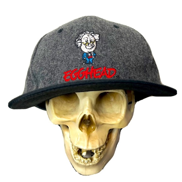 Vintage | Accessories | Vintage Albert Einstein Egghead Strapback Hat ...